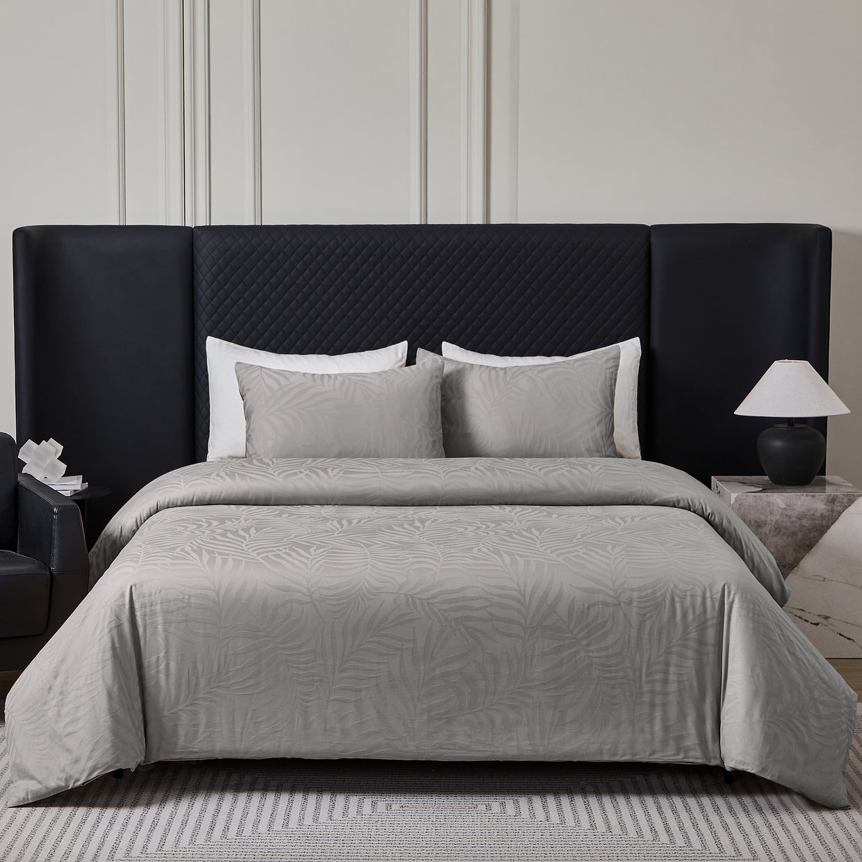 55% Linen + 45% Cotton Blend Fitted Sheet – Simple&Opulence