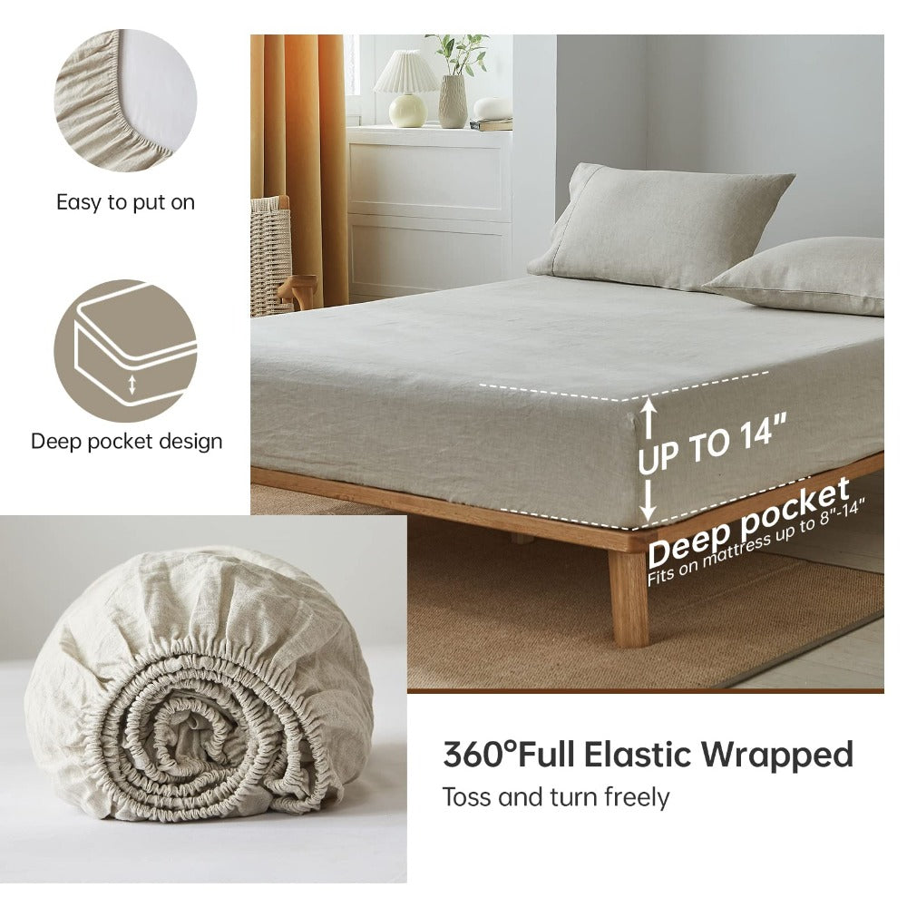 Simple&Opulence: Pure Linen Beddings, Duvet Cover Sets and Sheet Sets