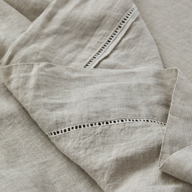 Linen Sheet Set - Hemstitch – Simple&Opulence