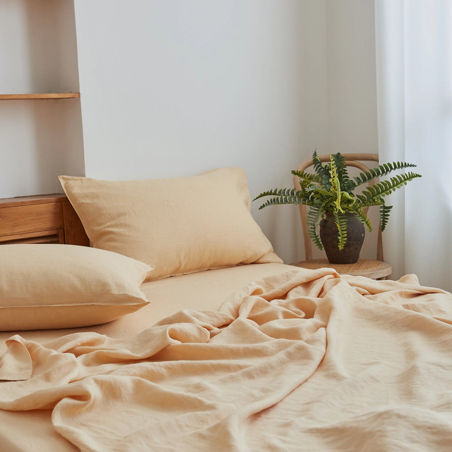 Linen Sheet Set - Basic Style – Simple&Opulence